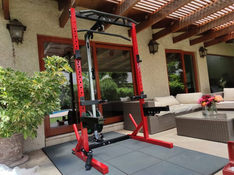 HALF RACK CON POLEA – Powerhome